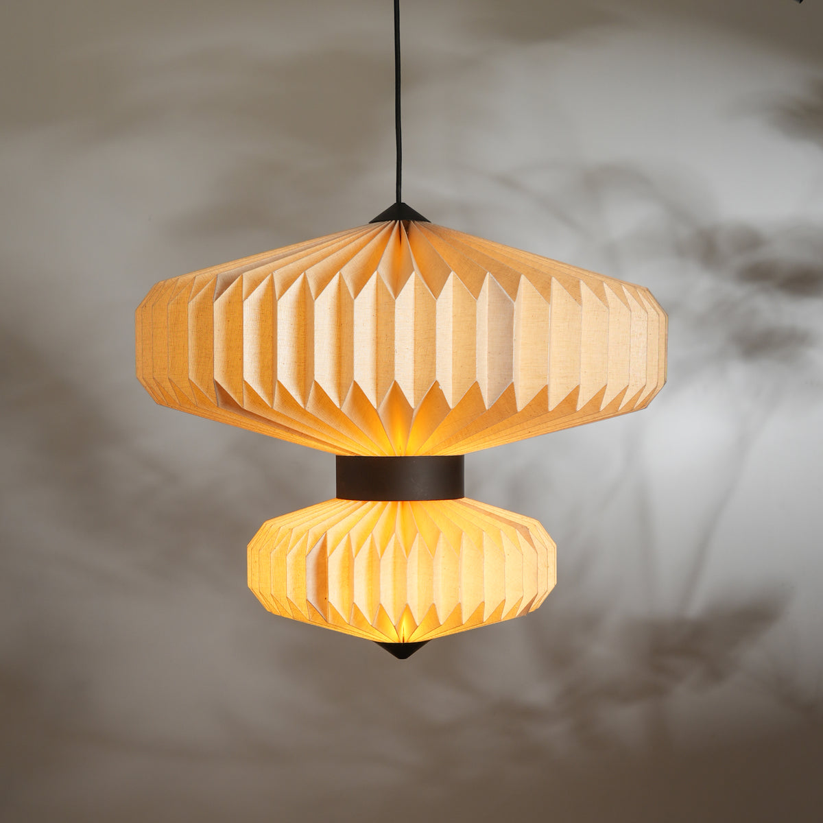 Buy Oblong-2 Two-Tier Long Origami Ceiling Pendant Lamp - FIG Living