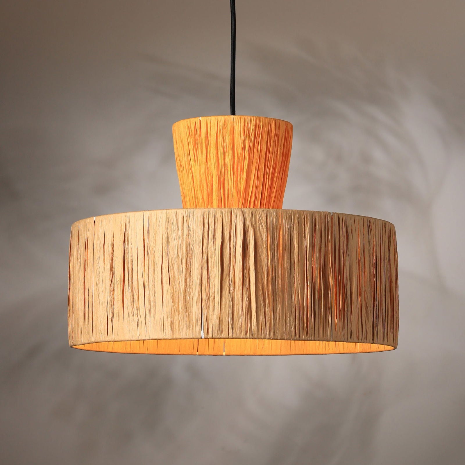 Ombre Pendant light - modern and handmade hanging light